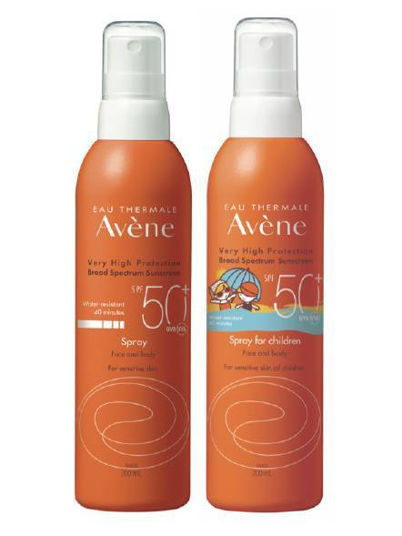 Avéne SPF 50+ Sunscreen Sprays | Girl.com.au