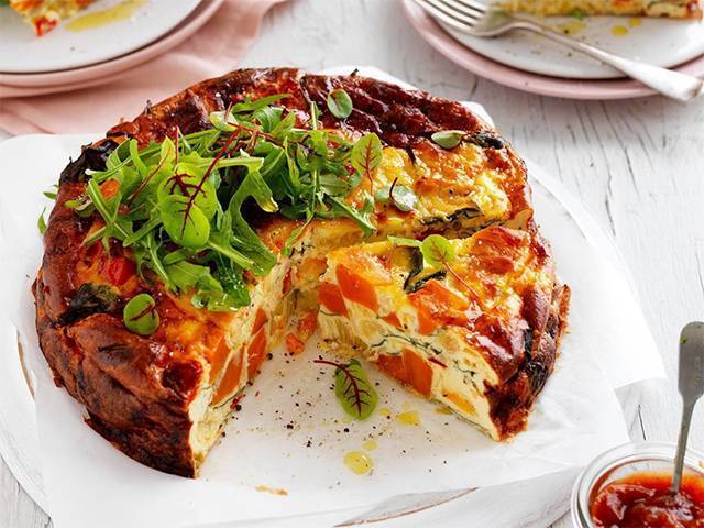 Cake Tin Frittata Recipe Au