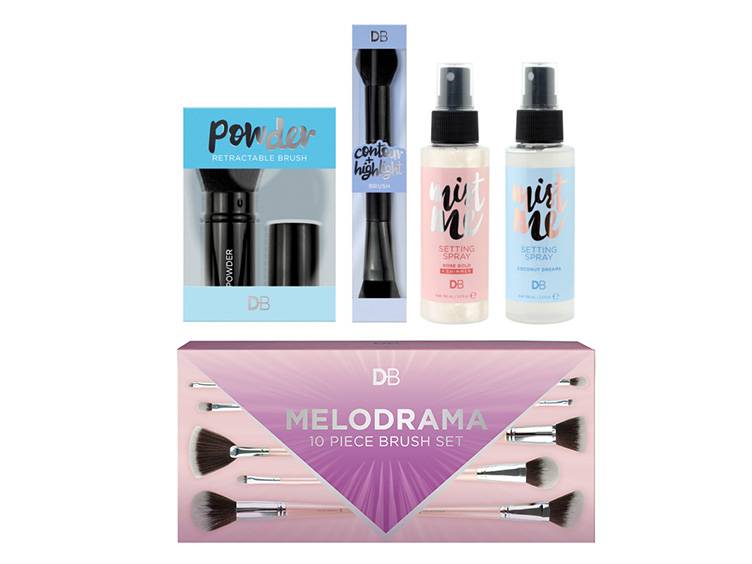 DB Makeup Brushes & Mist Spray | Girl.com.au