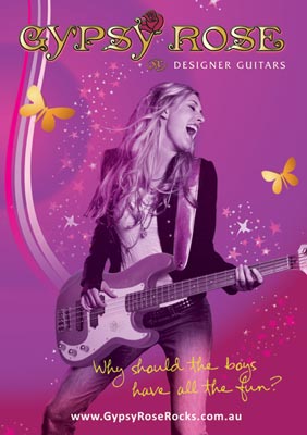 Gypsy Rose Guitars for Girls | Girl.com.au