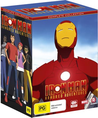 Iron Man Armored Adventures Box set | Girl.com.au