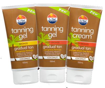 Le Tan Coconut Tanning Gel and Cream | Girl.com.au