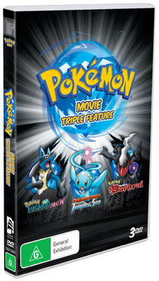 Pokemon Movie 3 Pack DVDs | Girl.com.au