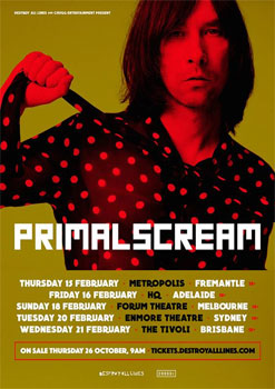 Primal Scream Australian Tour | Girl.com.au