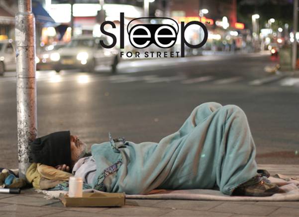 Sleep for Street campaign | Girl.com.au
