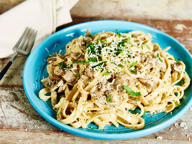 Creamy Mushroom with SMART Fibre Pasta | Girl.com.au